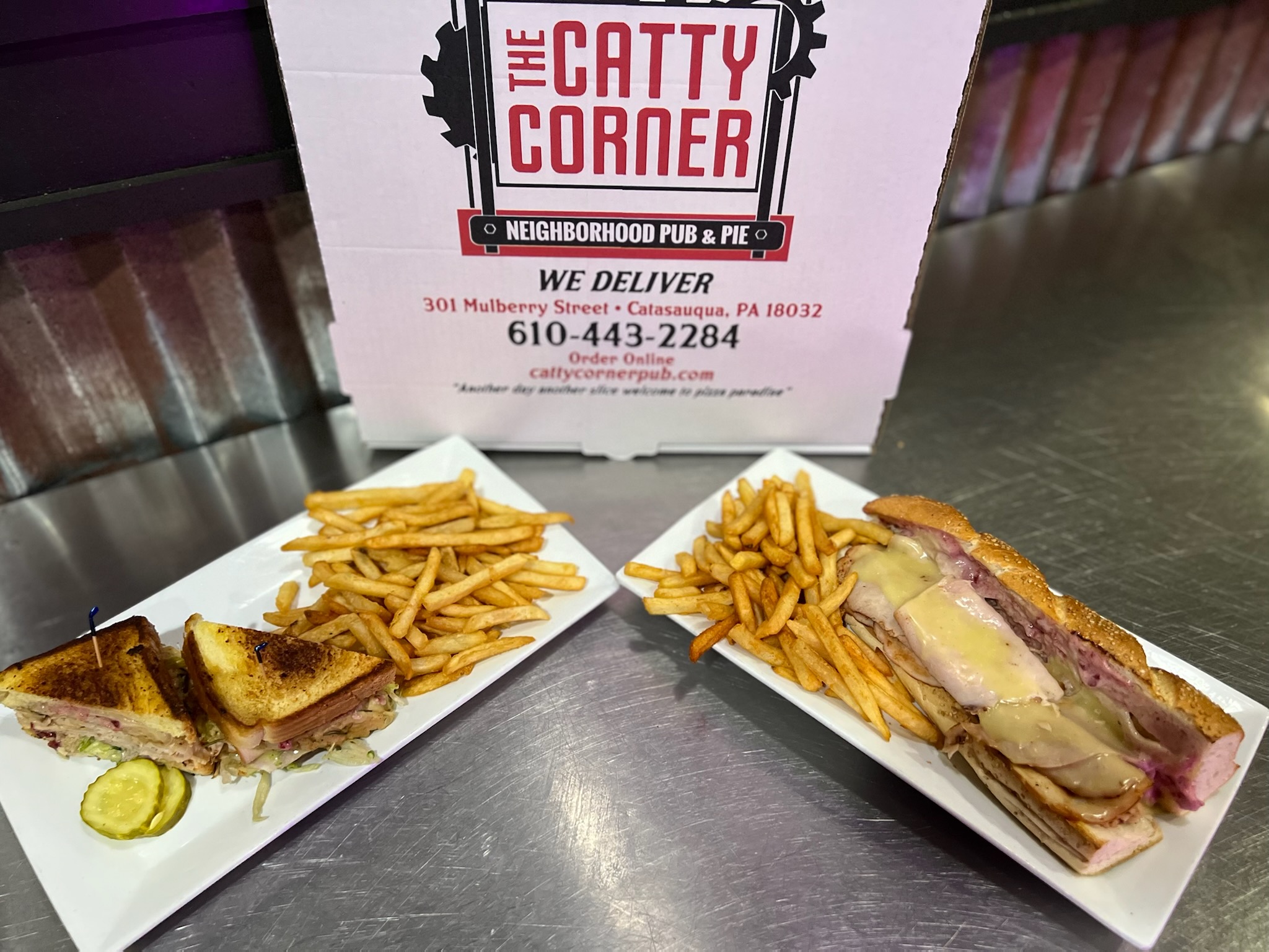 Kicking off the holiday seasons at The Catty Corner Neighborhood Pub & Pie