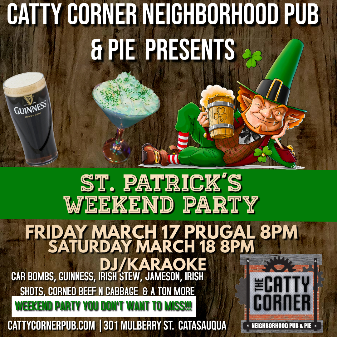 The Catty Corner | Neighborhood Pub & Pie | Catasaqua PA